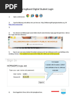 TDSB Student Login Instructions | PDF