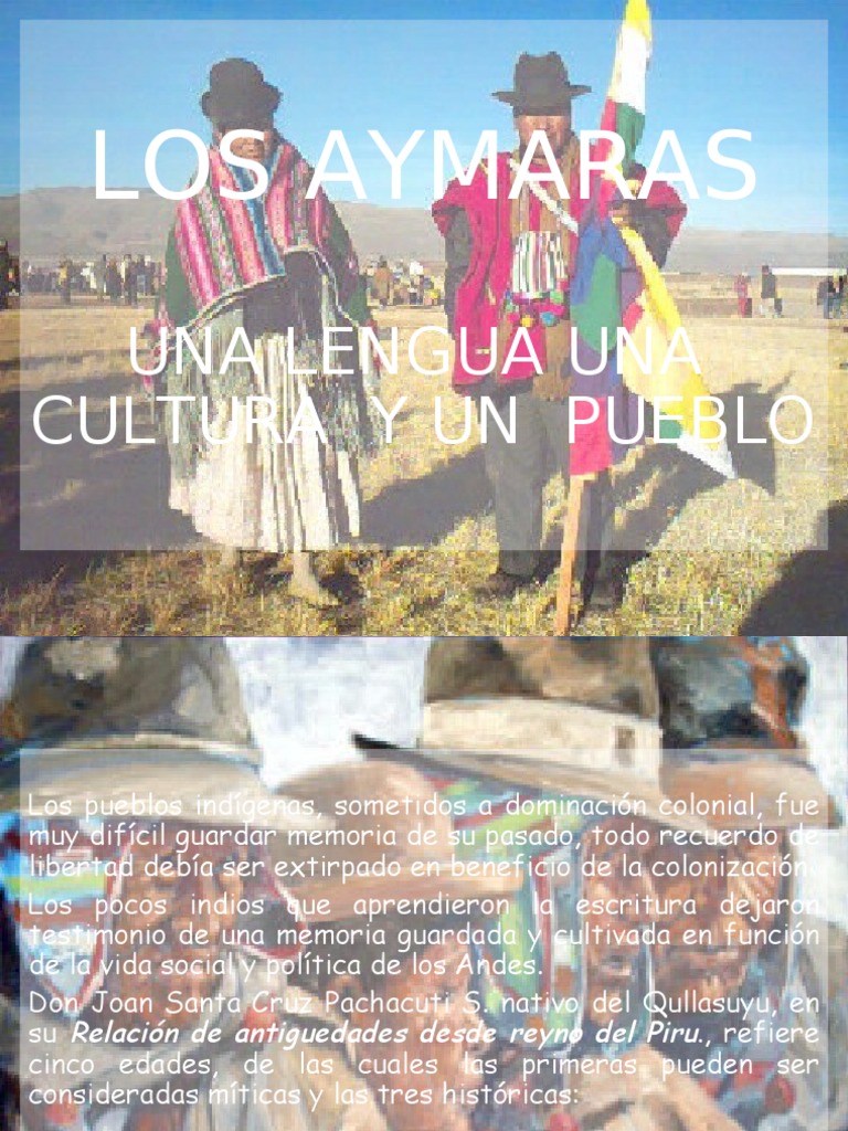 DIAPOSITIVAS Aymara | PDF | Imperio Inca | Andes