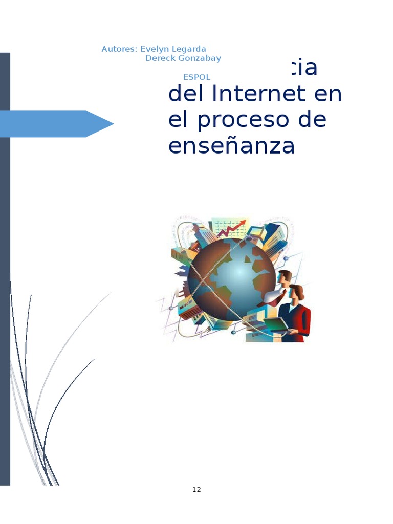 La Influencia Del Internet en La Enseñanza-Aprendizaje | PDF | Internet ...