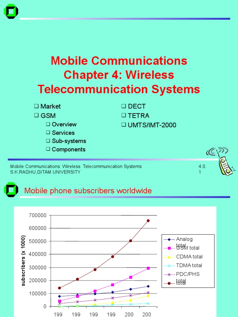 C04-Wireless Telecom Systems | PDF | General Packet Radio Service | Gsm