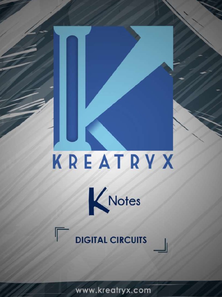 Digital Circuits and Microprocessors K-Notes | PDF | Digital Technology ...