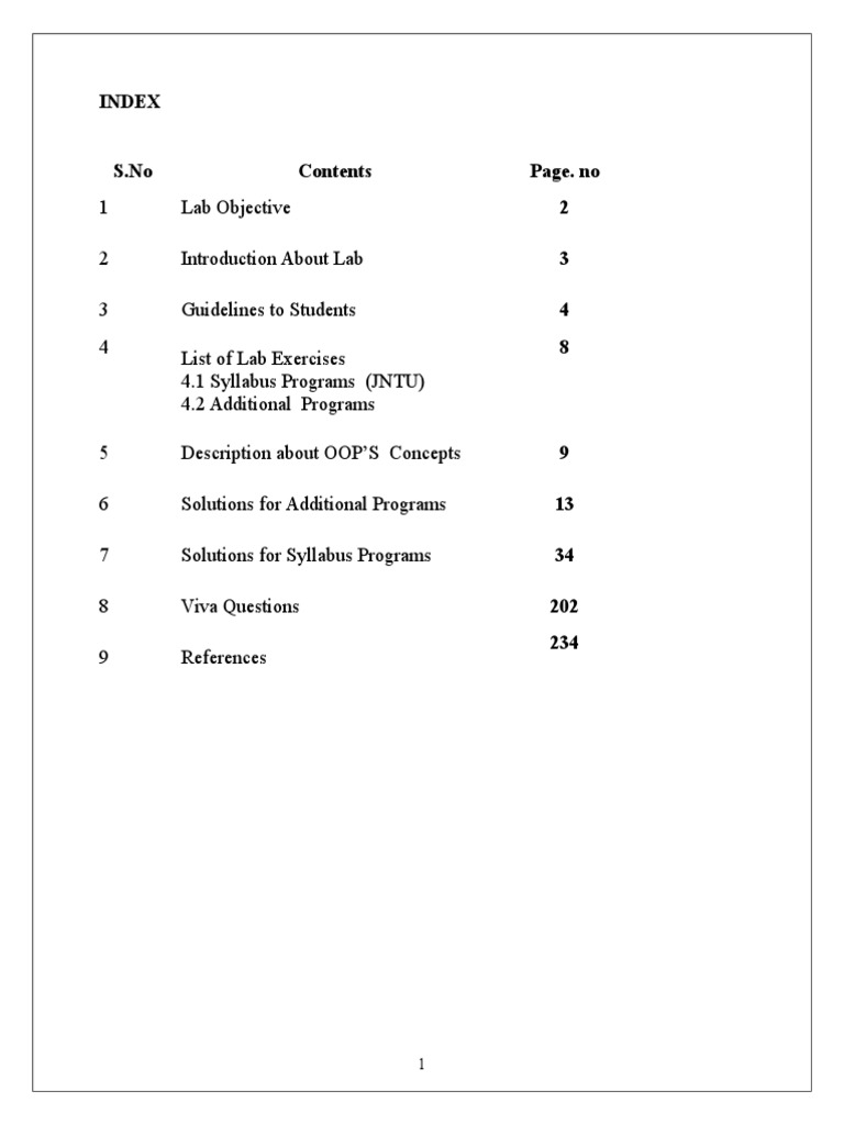 Adsa Lab Manual Pdf Method Computer Programming Class Computer Programming 5884