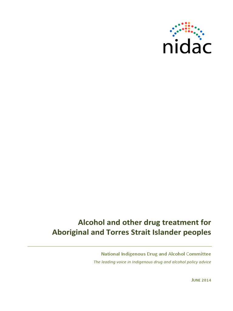AOD Treatment Report | Indigenous Australians | Evidence Based Practice