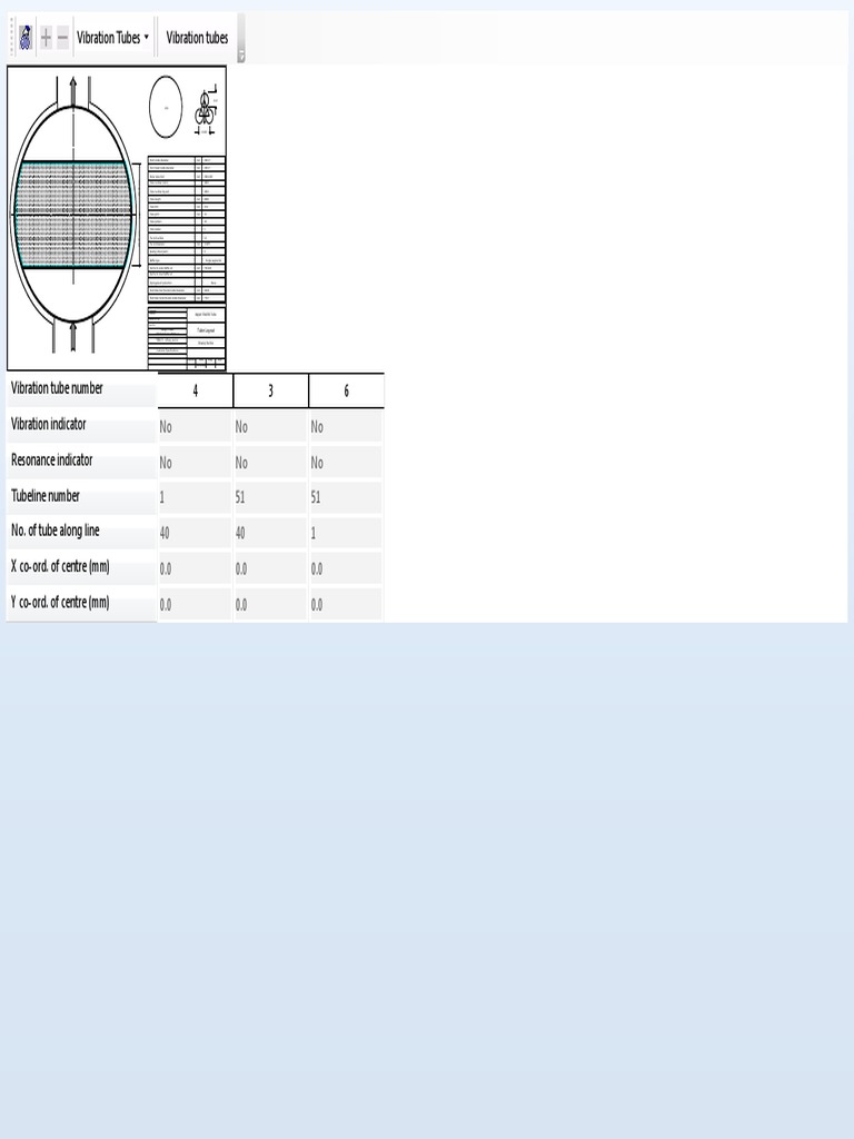 Tubesheet Layout for Vibration Tubes | PDF | Computers