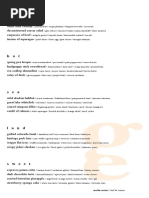 Balcony Bar Menu | PDF | Food And Drink | Cooking