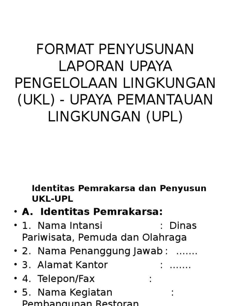 Format Ukl Upl | PDF