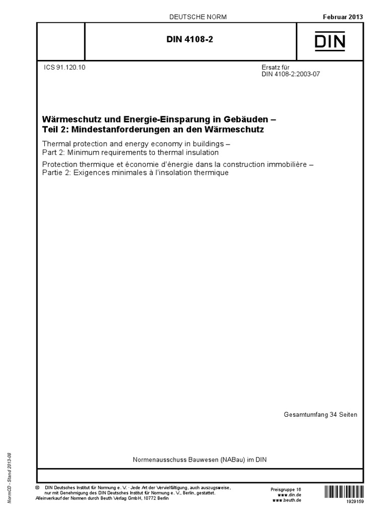 Din 4108-2 | PDF