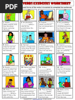 Verb To Be Board Game | PDF | Language Mechanics | Semantic Units