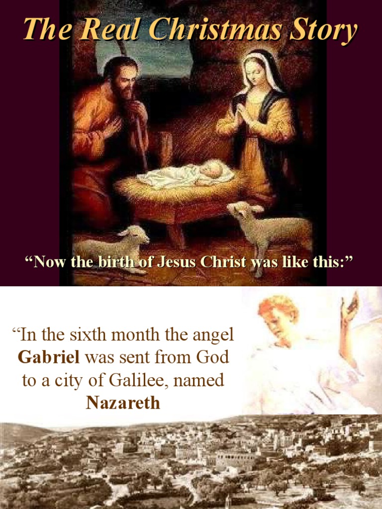 The Real Christmas Story | PDF | Biblical Magi | Mary, Mother Of Jesus