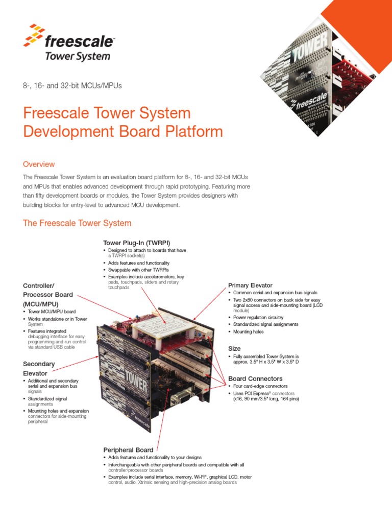 Freescale Tower System Development Board Platform | PDF | Electrical ...