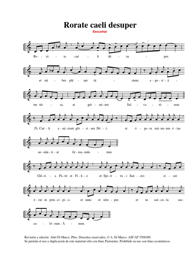 Rorate Caeli GREGORIANO | PDF
