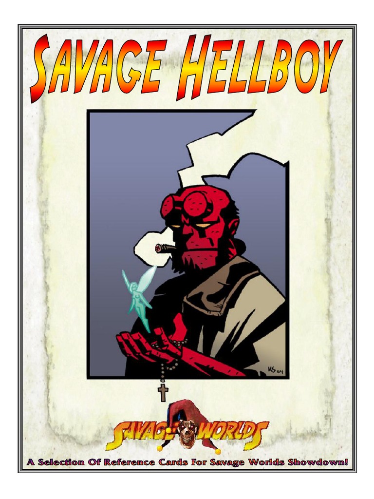 Savage Hellboy 1.1 | PDF | Werewolves | Zombies
