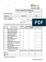 Work Inspection Request Template (Construction) | PDF | Building ...