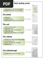 Cricket Scoring Symbols for Juniors | PDF