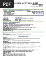 Dot Chemical Segregation Chart | PDF