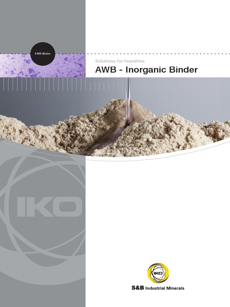 Inorganic Binders | Casting (Metalworking) | Materials