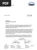 MAN B&W Service Letters | PDF | Piston | Engines