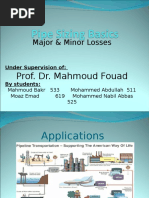 Pipe Entrance and Exit Losses Demystified | PDF | Pressure | Applied ...