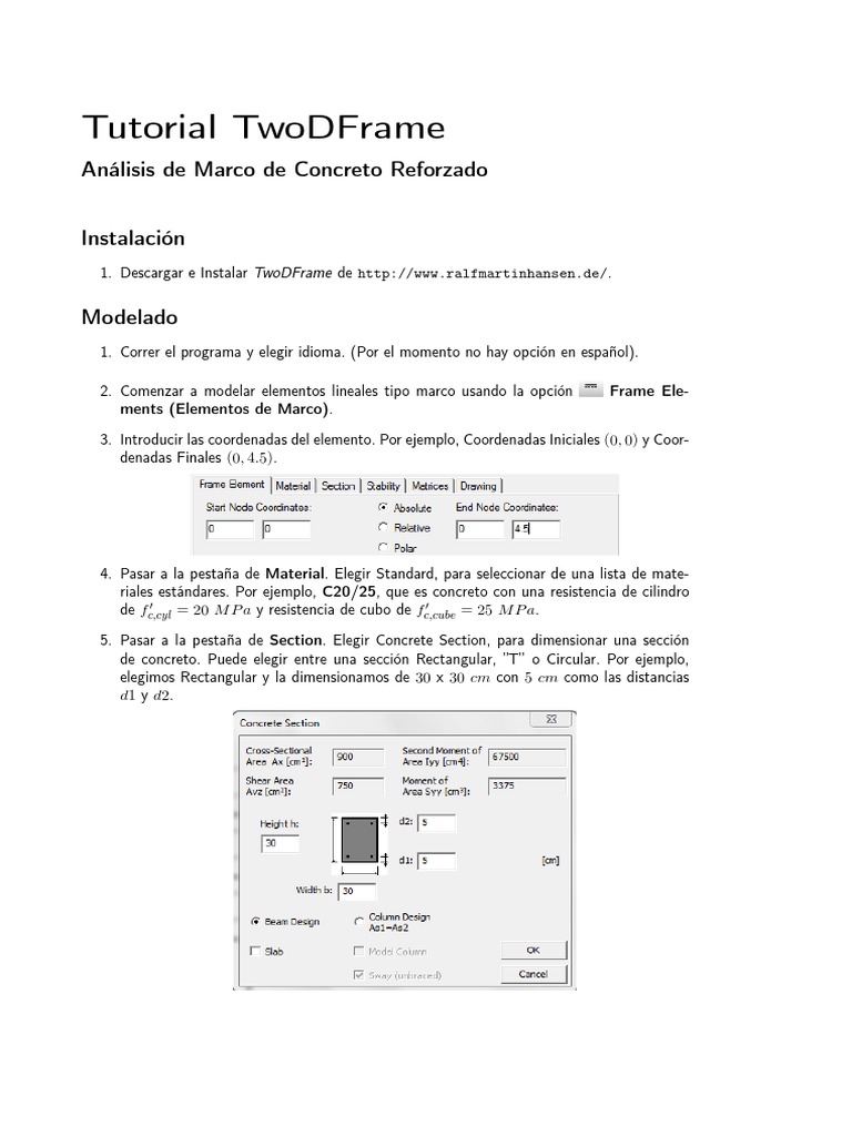 Tutorial TwoDFrame | PDF | Informática y tecnología de la información | Science