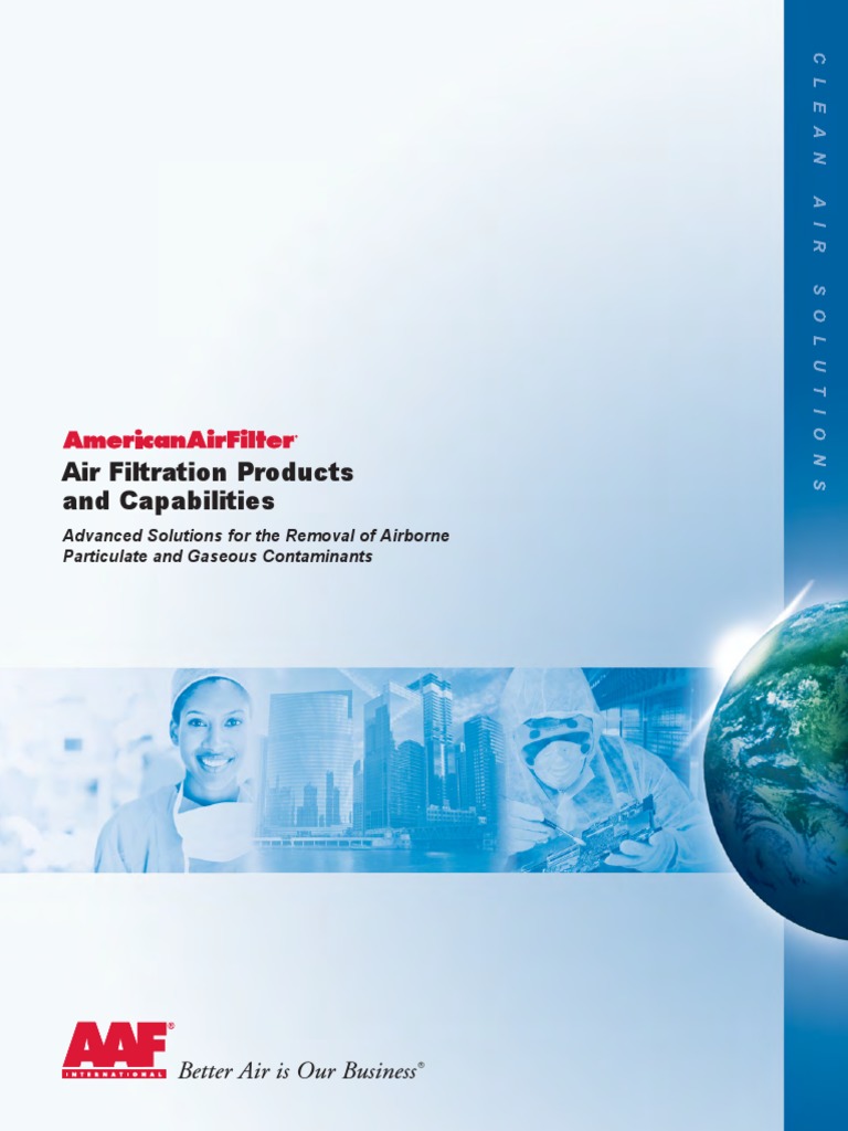 AAF Air Filtration Products and Capabilities | Filtration | Fiberglass