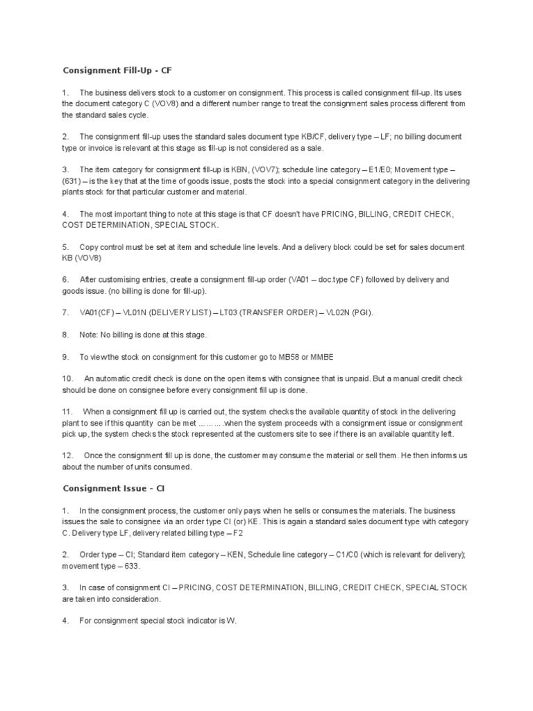 Consignment | Invoice | Delivery (Commerce) | Free 30-day Trial | Scribd