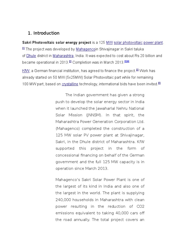 Sakri Report | PDF | Power Inverter | Photovoltaics