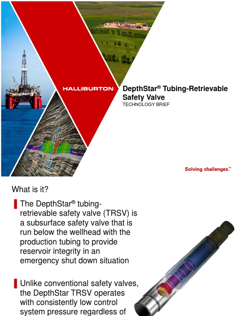 DepthStar® Tubing-Retrievable | PDF | Subsea (Technology) | Pressure