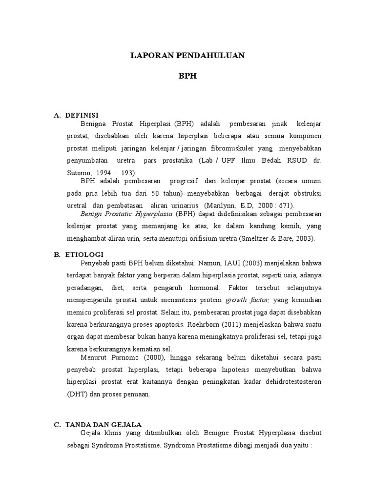 LP BPH | PDF