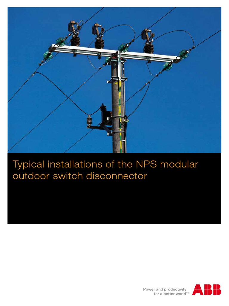 Abb NPS | PDF | Switch | Insulator (Electricity)