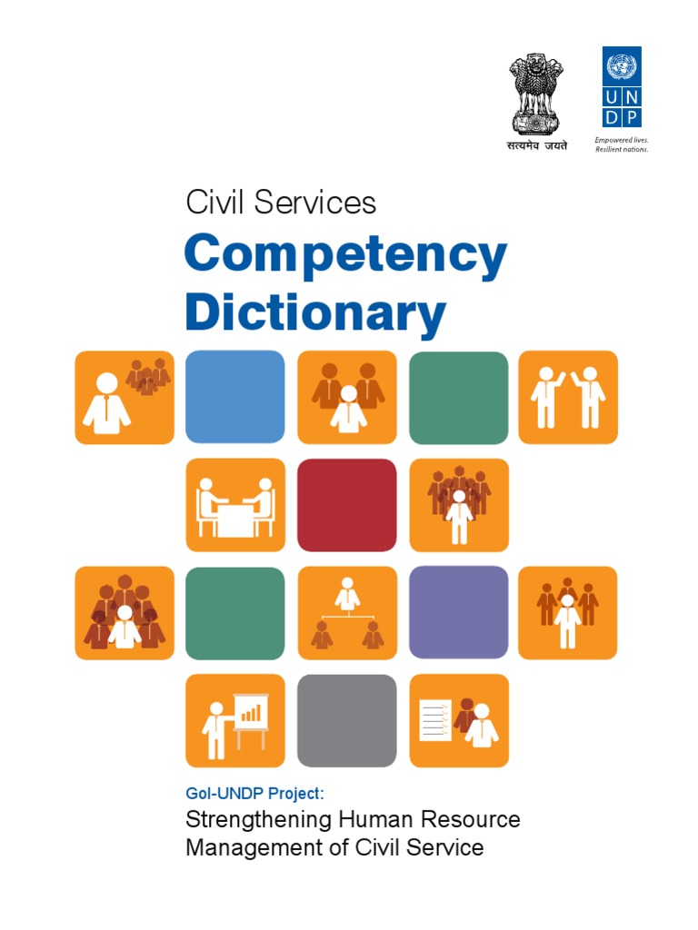 E Book Competency Dictionary For The Civil Services | PDF | Competence ...