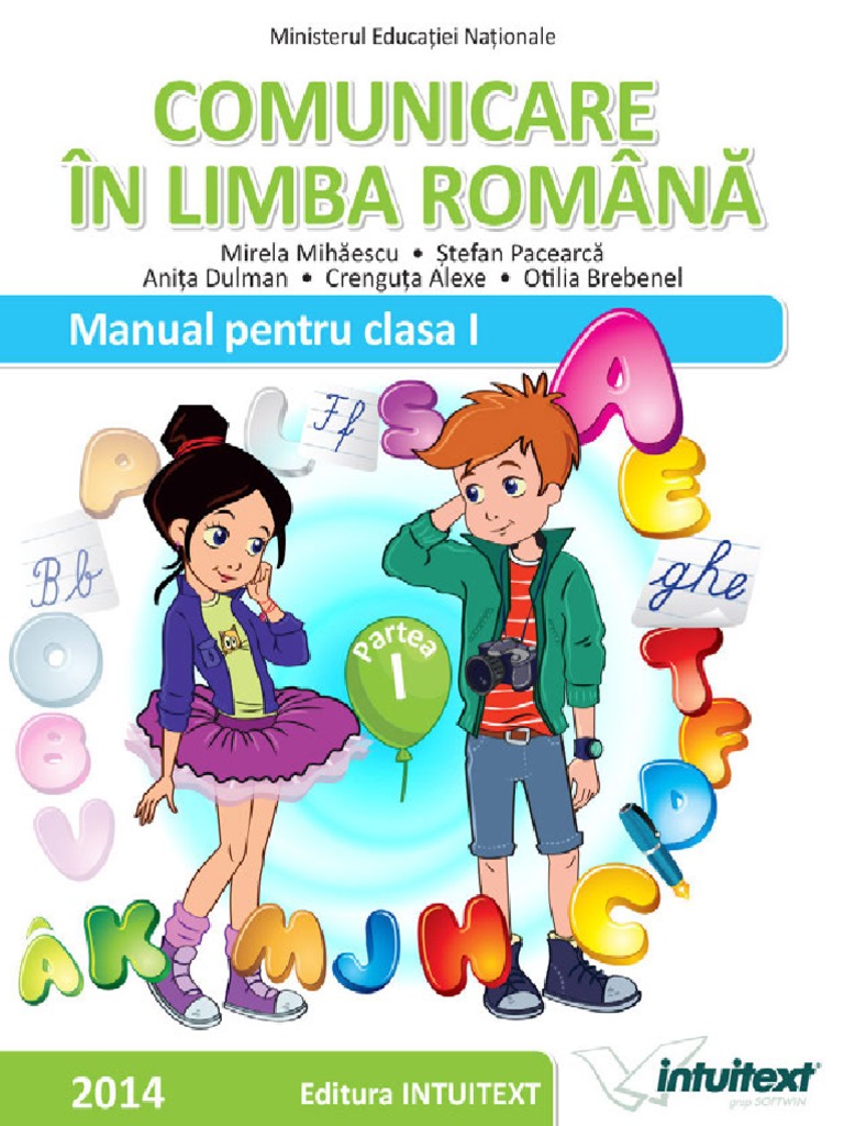 Manual Pentru Clasa I Intuitext Semestrul I | PDF