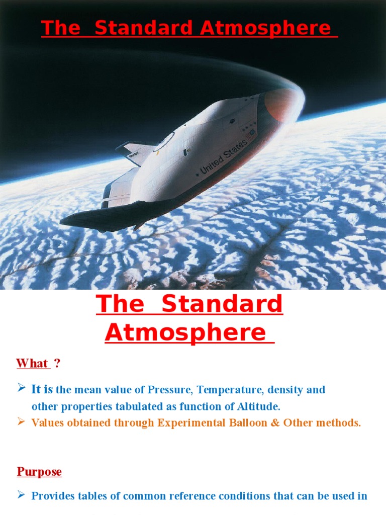 Standard Atmosphere | PDF | Troposphere | Atmosphere Of Earth