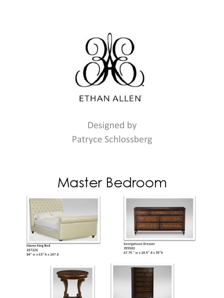 Master Bedroom Furniture Collection | PDF
