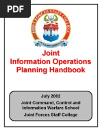 Intelligence Preparation of The Operational Environment (IPOE) | PDF ...