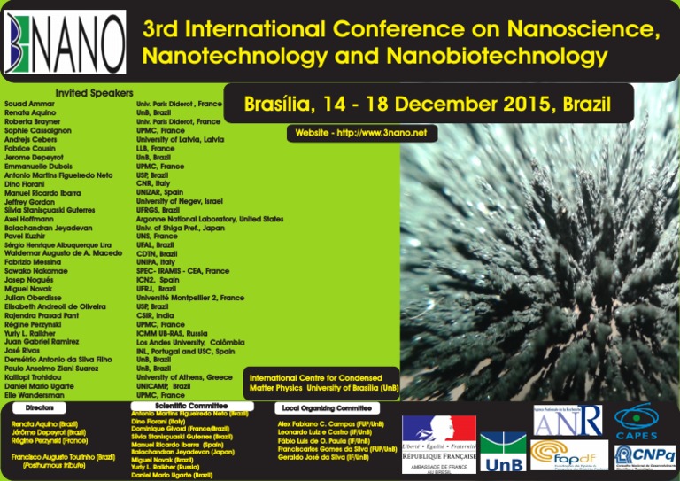 3rd International Conference On Nanoscience, Nanotechnology and ...