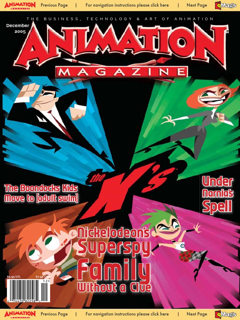 Animation Magazine 19-12 - Dec 2005 - Nickelodeon's Superspy - Family ...