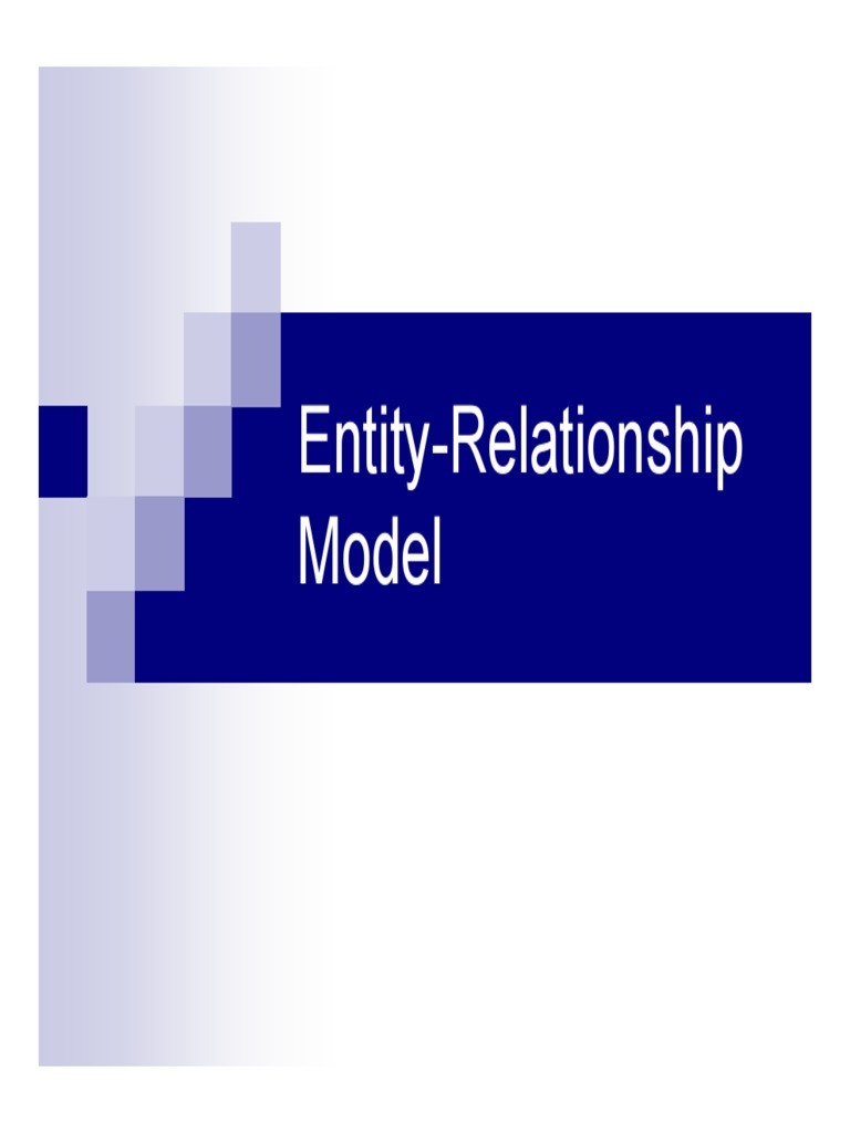 Entity Relationship Model | PDF | Data Management | Conceptual Model