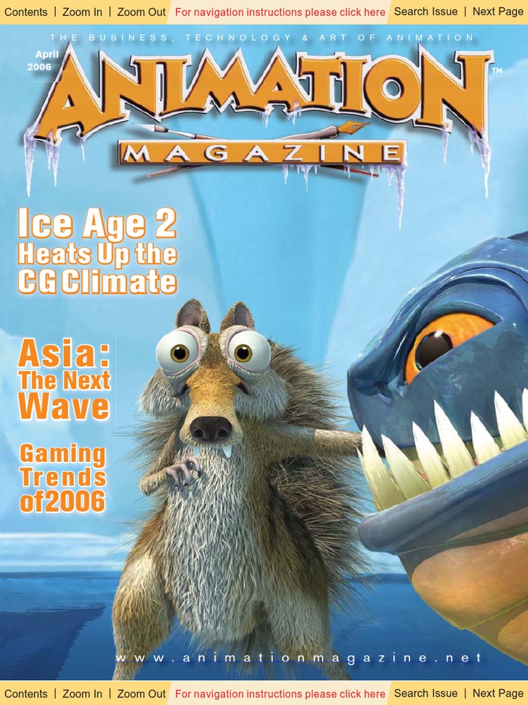 Animation Magazine 20-04 - Apr 2006 - Ice Age 2 Heats Up The CG Climate ...