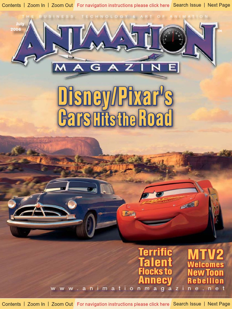 Animation.Magazine.20-07.-.Jul.2006.-.Disney_Pixar's.Cars.Hits.the.Road ...