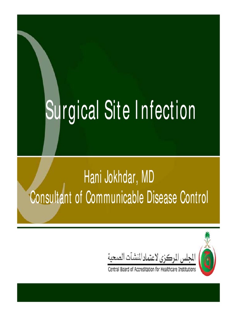 Surgical Site Infection Surgical Site Infection G G | PDF ...
