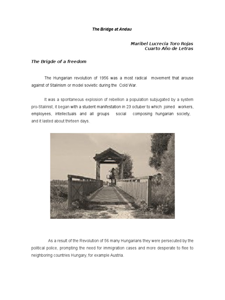 The Bridge at Andau | PDF | Hungary | Anti Capitalism