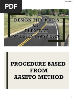AASHTO Flexible Pavement Design Sheet | PDF | Road Surface ...