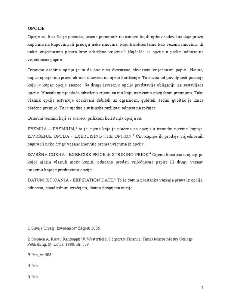 OPCIJE | PDF
