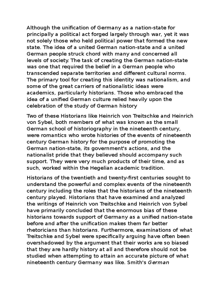 Historiography of German Unification | PDF | Kingdom Of Prussia | Otto ...