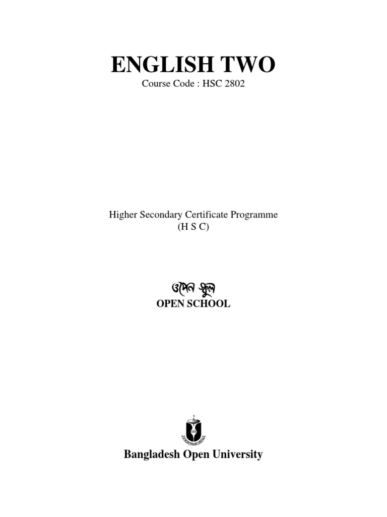 HSC English 2nd Paperdd | PDF | Sentence (Linguistics) | Bus