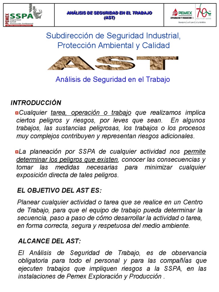 Pemex - Cuadernillo de Platicas Ast | PDF | La seguridad | Planificación