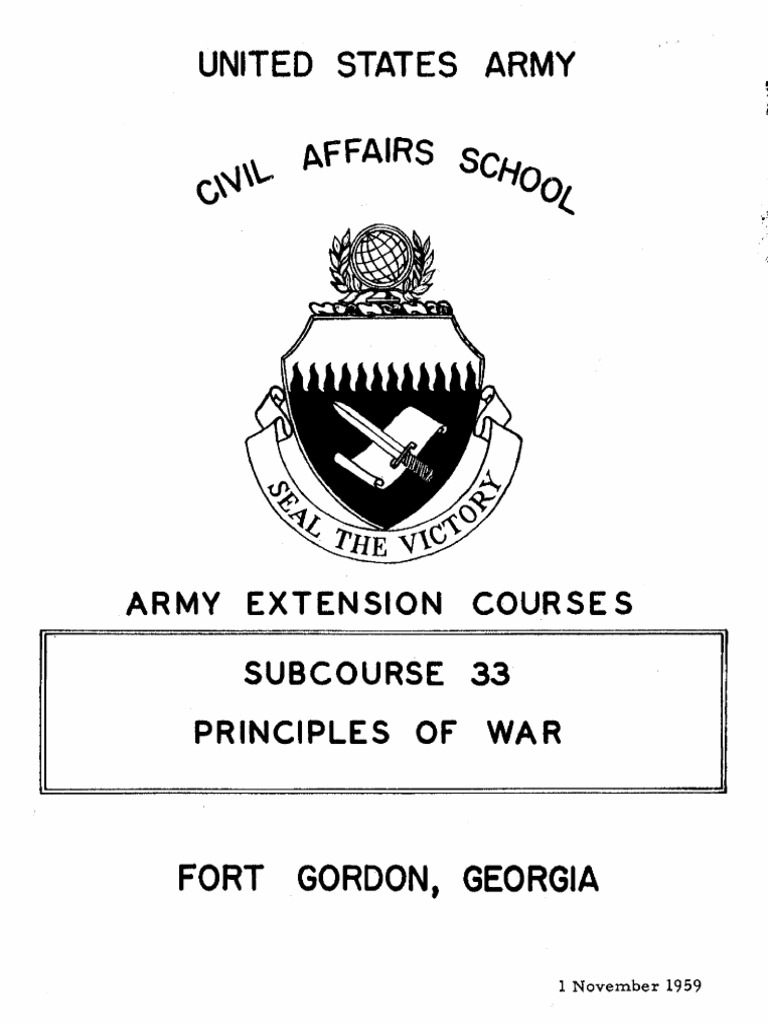 Principles of War | PDF | History