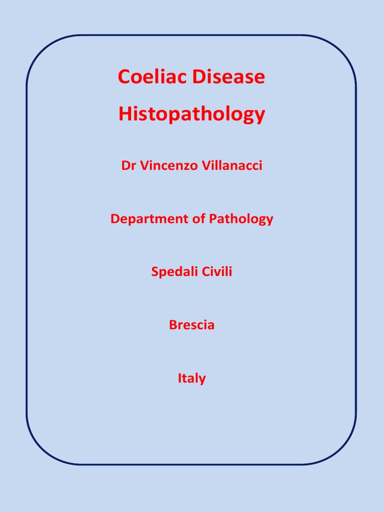 Histology - of - March Criteria PDF | PDF | Coeliac Disease | Pathology