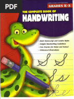 Grade 3 Handwriting Workbook | PDF | Letter Case | Manuscript