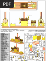 Small Horizontal Steam Engine Drawing | PDF | Screw | Engines